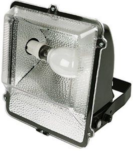 Sodium 70 watt Flood Light 240Volt 381x268x164mm Black IP65 0.06m
