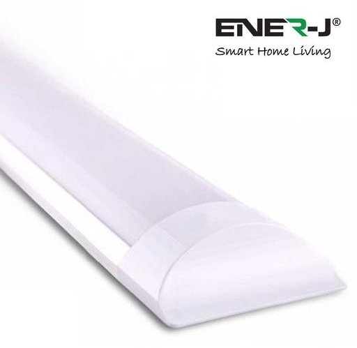 Efficient LED Prismatic Batten IP20 45W Lights - Daylight 6500k by Ener ...